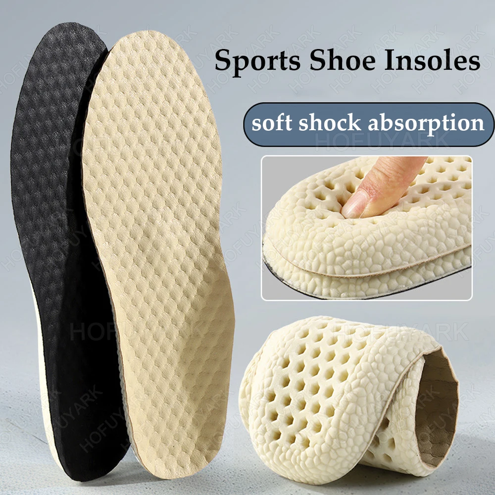 PU-Sports-Insoles-for-Sneakers-Soft-Leather-Inner-Soles-Shock ...