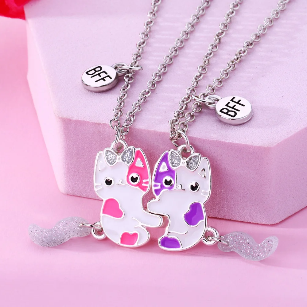 Nova-Moda-Colar-Bonito-Do-Gato-para-As-Mulheres-Amizade-BFF-Melhor ...