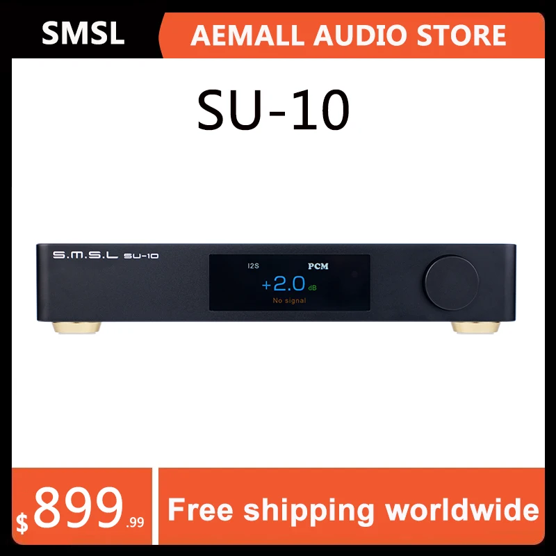 Smsl Su-10 Mqa Decoder Support Mqa-cd Dual Es9038pro Hi-res Audio Dac ...