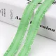 10/20/50Yards 1.3cm Elastic Bands Double Ruffle Stretch Rubber Ribbon ...