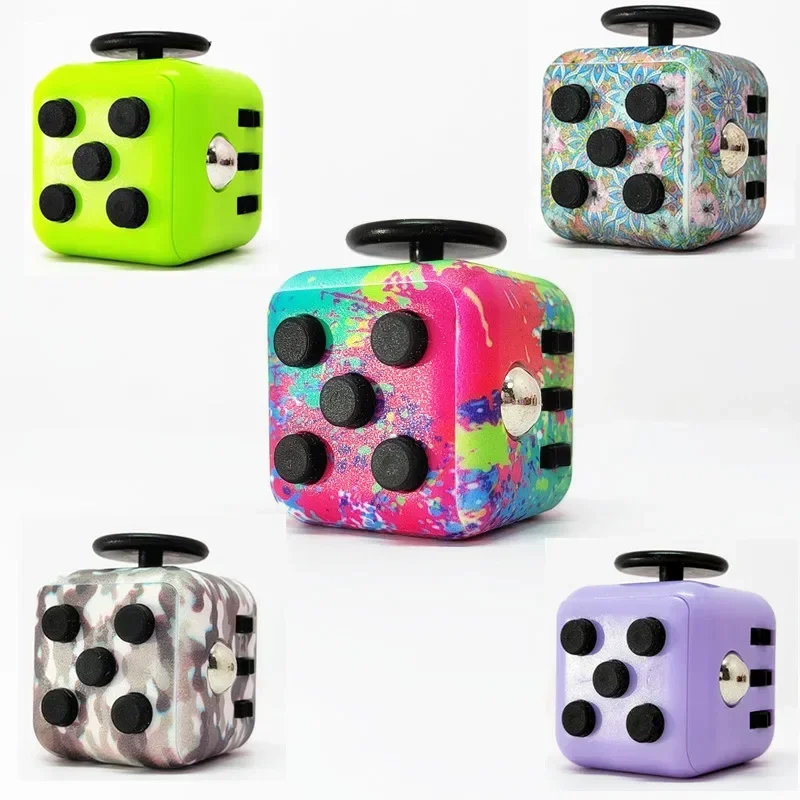FIDGET-Antistress-Fidget-Compression-Sensory-cube-Novelty-Magic-Dice ...