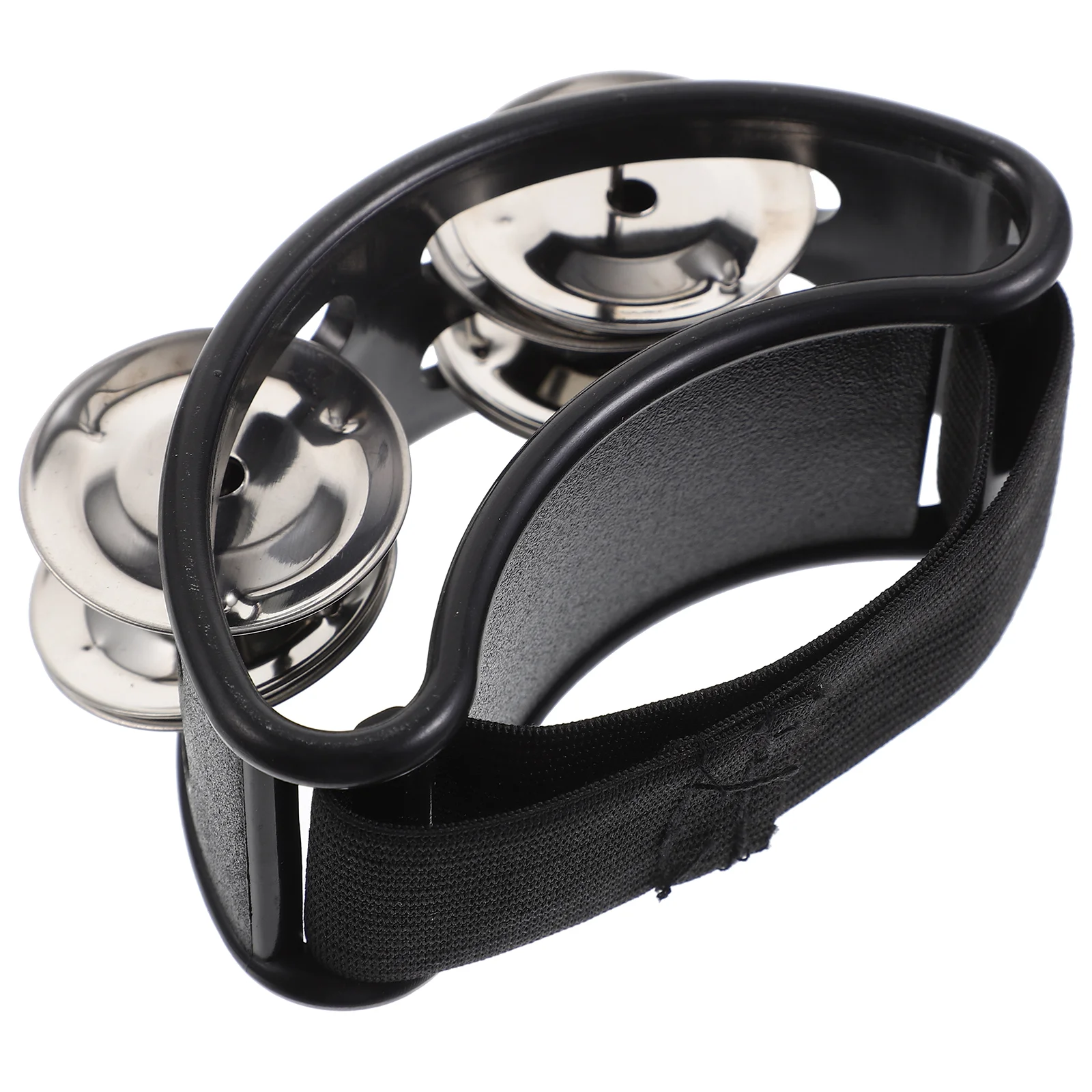 1PC-Tambourine-Shaking-Tambourine-with-Double-Row-Metal-Jingles-Elastic ...
