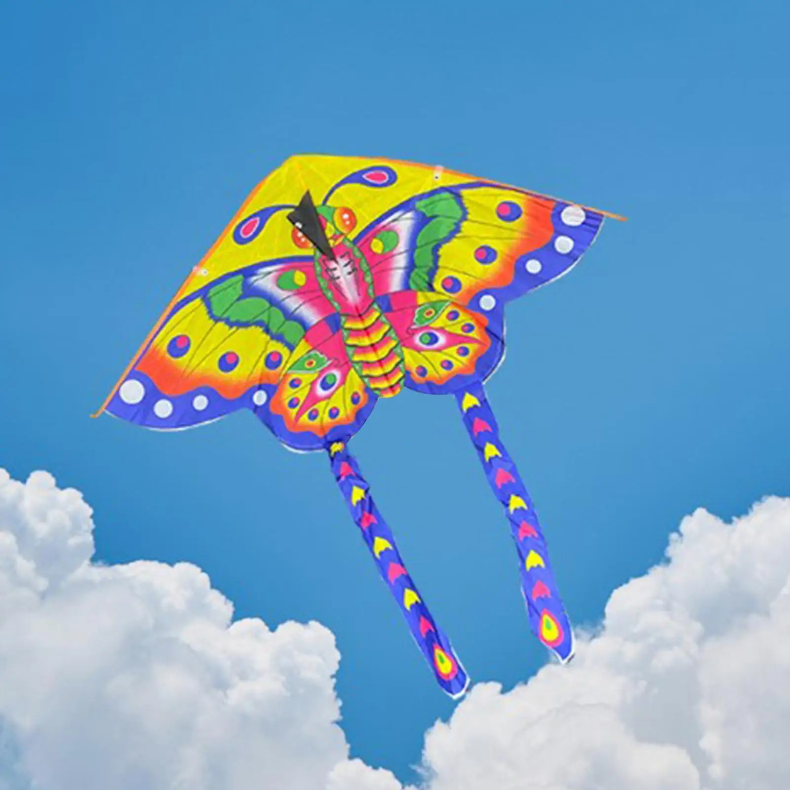CERF-VOLANT,set-China--Cerf volant papillon coloré avec enrouleur de ...
