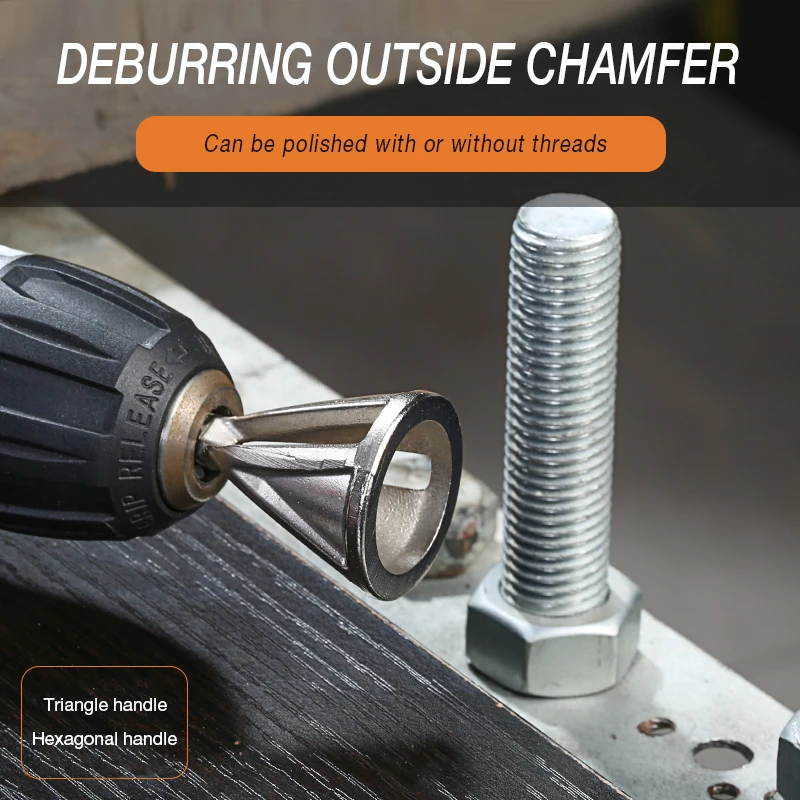 Deburring drill bit store