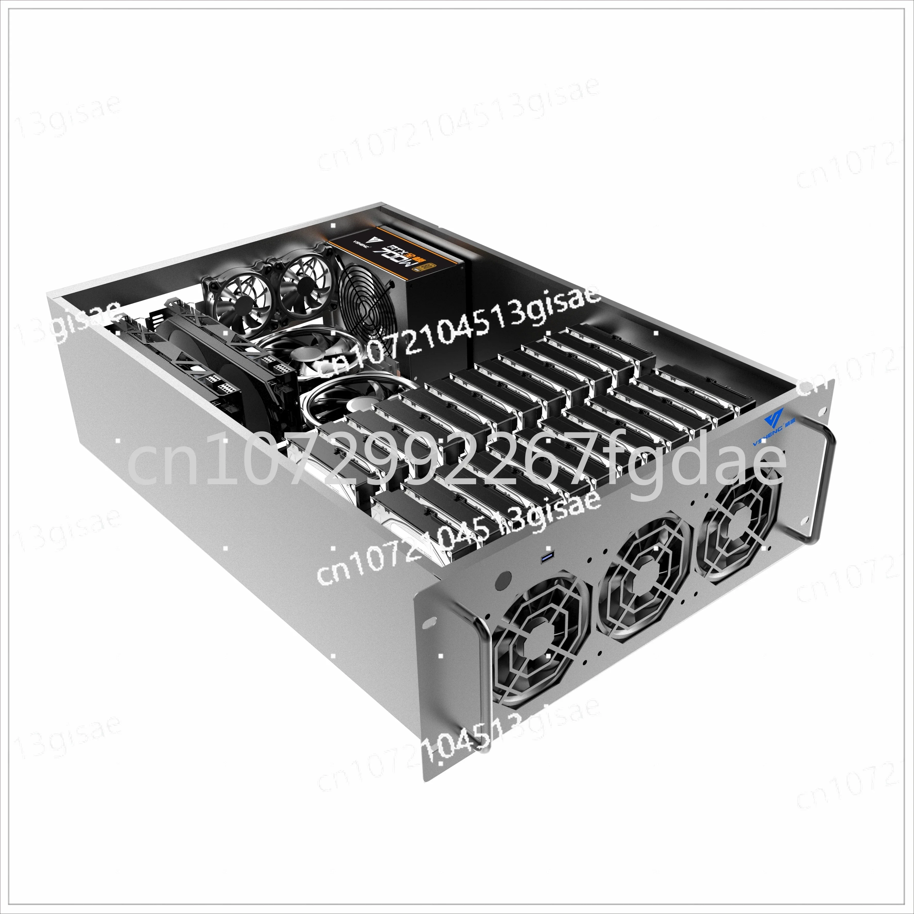 4U-Chassis-Case-Support-24HDD-bays-Server-Chassis-19-Inch-Rack-Mount ...