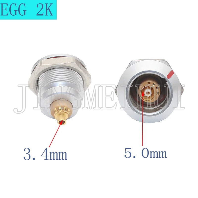 Metal-Push-pull-Self-locking-Coaxial-Waterproof-Connector-Impedance-50 ...