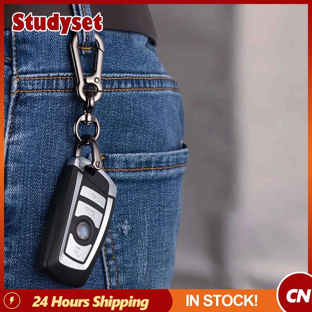 Metal Key Ring Holder Fashion Remote Car Keychain Multi function For ...
