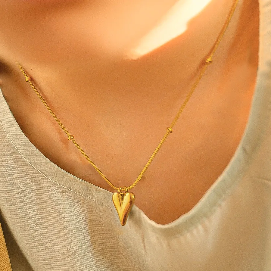 Gold-Plated-Mini-LDR-Lana-Del-Rey-Style-Heart-Necklace-Lariat-Y-Shaped ...