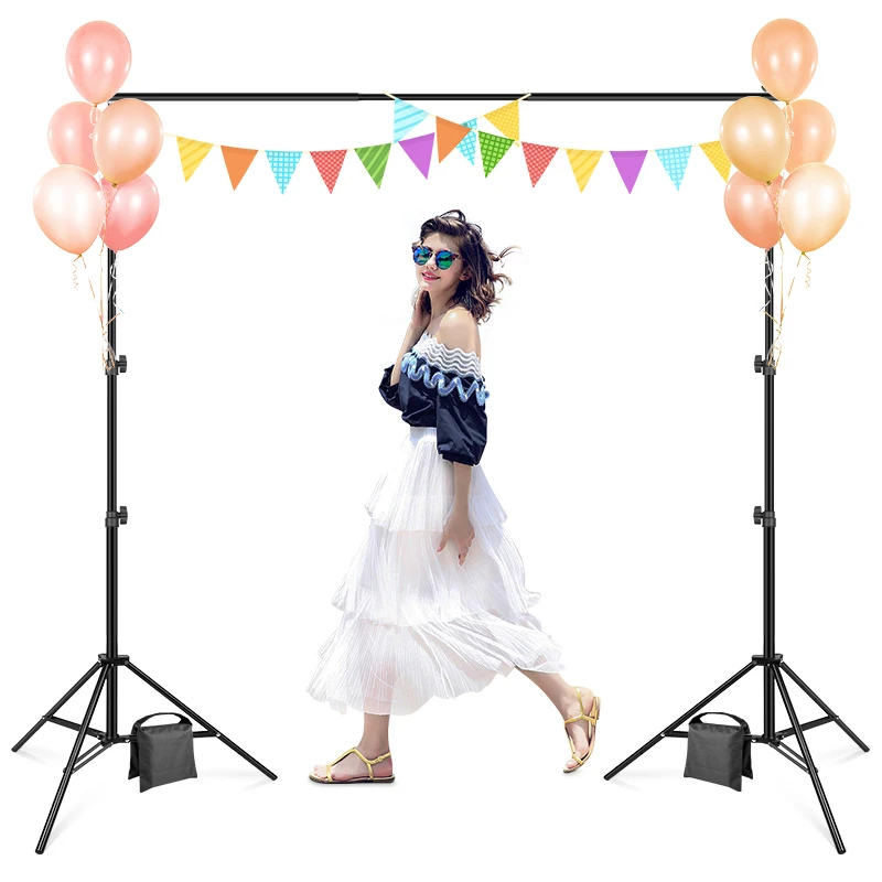 Backdrop-Support-Stand-Kit-10x7ft-Photography-Studio-Background-Stand ...