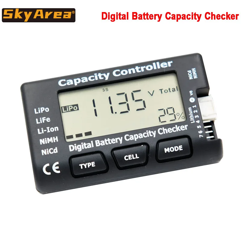 High Quality Cellmeter-7 Digital Battery Capacity Checker RC CellMeter ...
