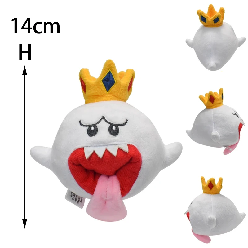 Peluche de Super Mario Bros, fantasma, Boo, hielo, fuego, flor, muñeco ...