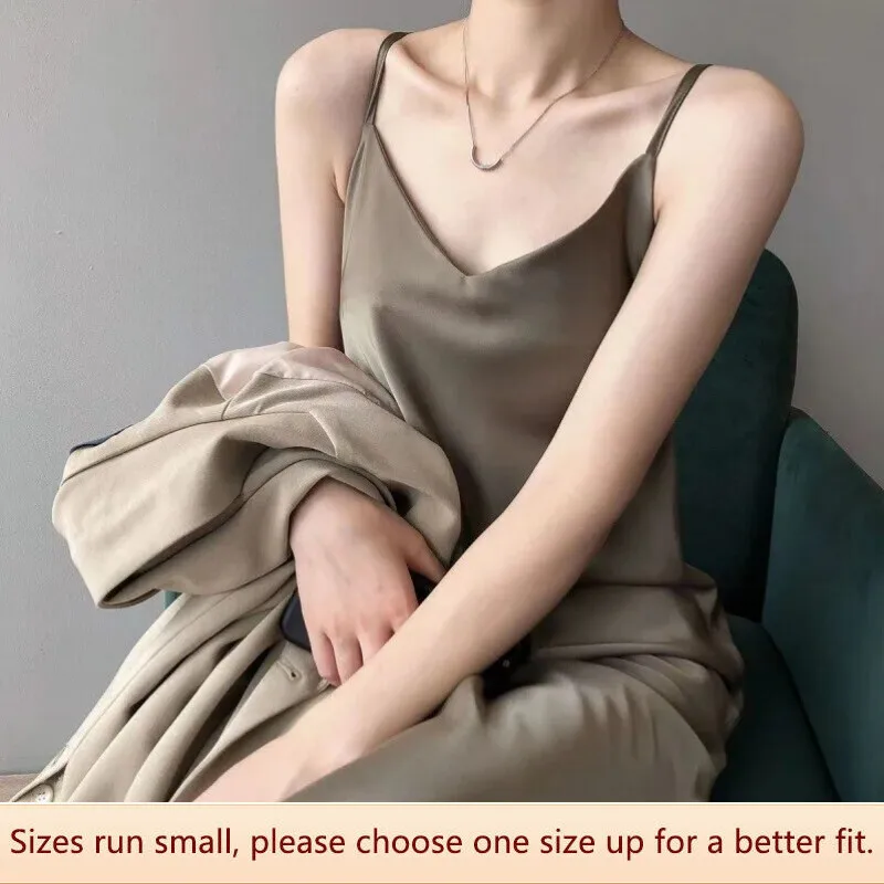 100-Silk-Fabric-Strapless-Summer-Sleepwear-Women-Innerwear-Outerwear ...