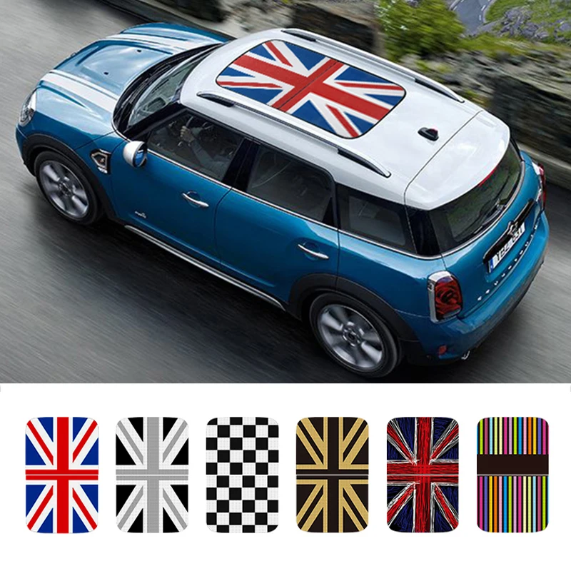 Car-Roof-Sticker-Auto-Union-Jack-Sunroof-Decals-For-MINI-Cooper-One-S ...