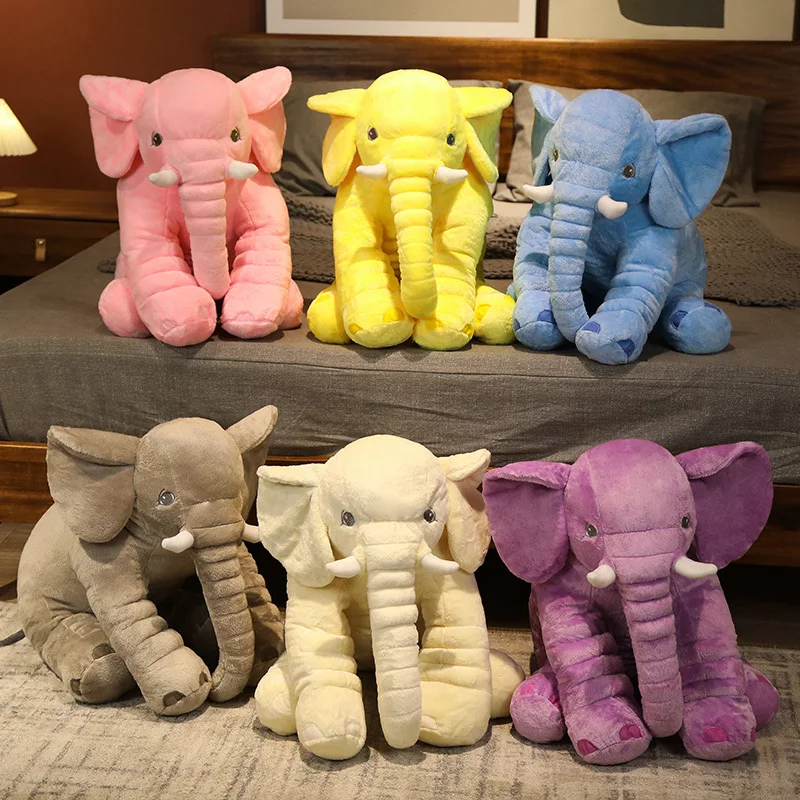 60cm-Soft-Elephant-Plush-Large-Elephant-Toy-Stuffed-Animals-Plushies ...
