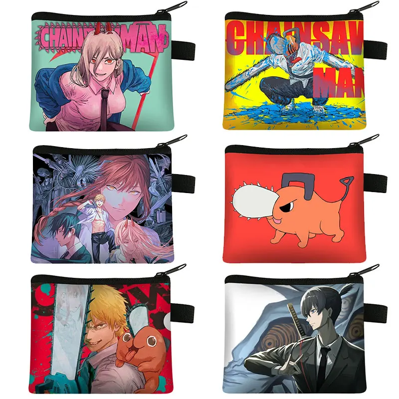 Chainsawman-Kawaii-Pochita-Denji-Coin-Purse-Cartoon-De-Tela-Wallets ...