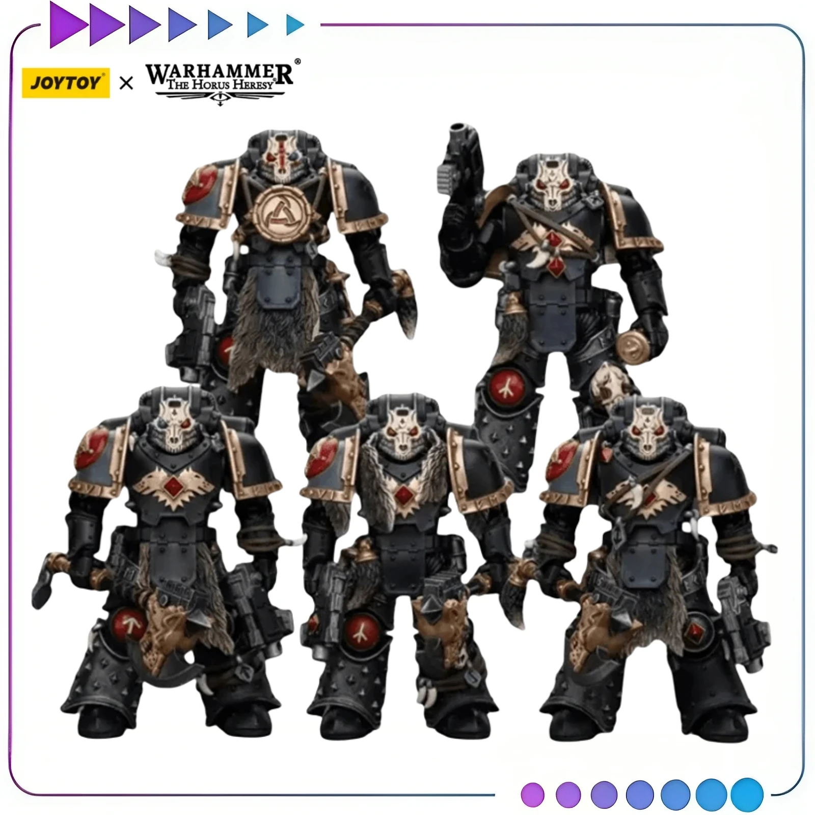 【Original】JOYTOY Warhammer 40K Horus Heresy Space Wolves Death Sath ...