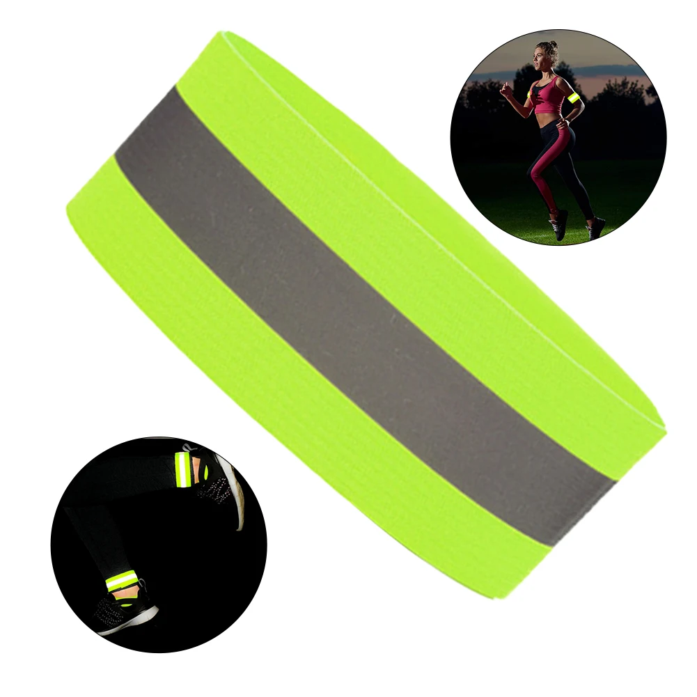 Reflective-Armband-Adjustable-Arm-Wrist-Ankle-Leg-Bands-High-Visibility ...