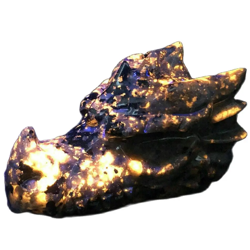 Natural-Crystal-Quartz-Flame-Stone-Dragon-Head-Hand-Carved-Crafts ...