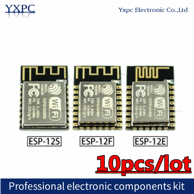 ESP8266-Wireless-Module-ESP-12F-Serial-Development-Board-ESP-12S-Upgrade-Remote-Module-ESP-12E ...