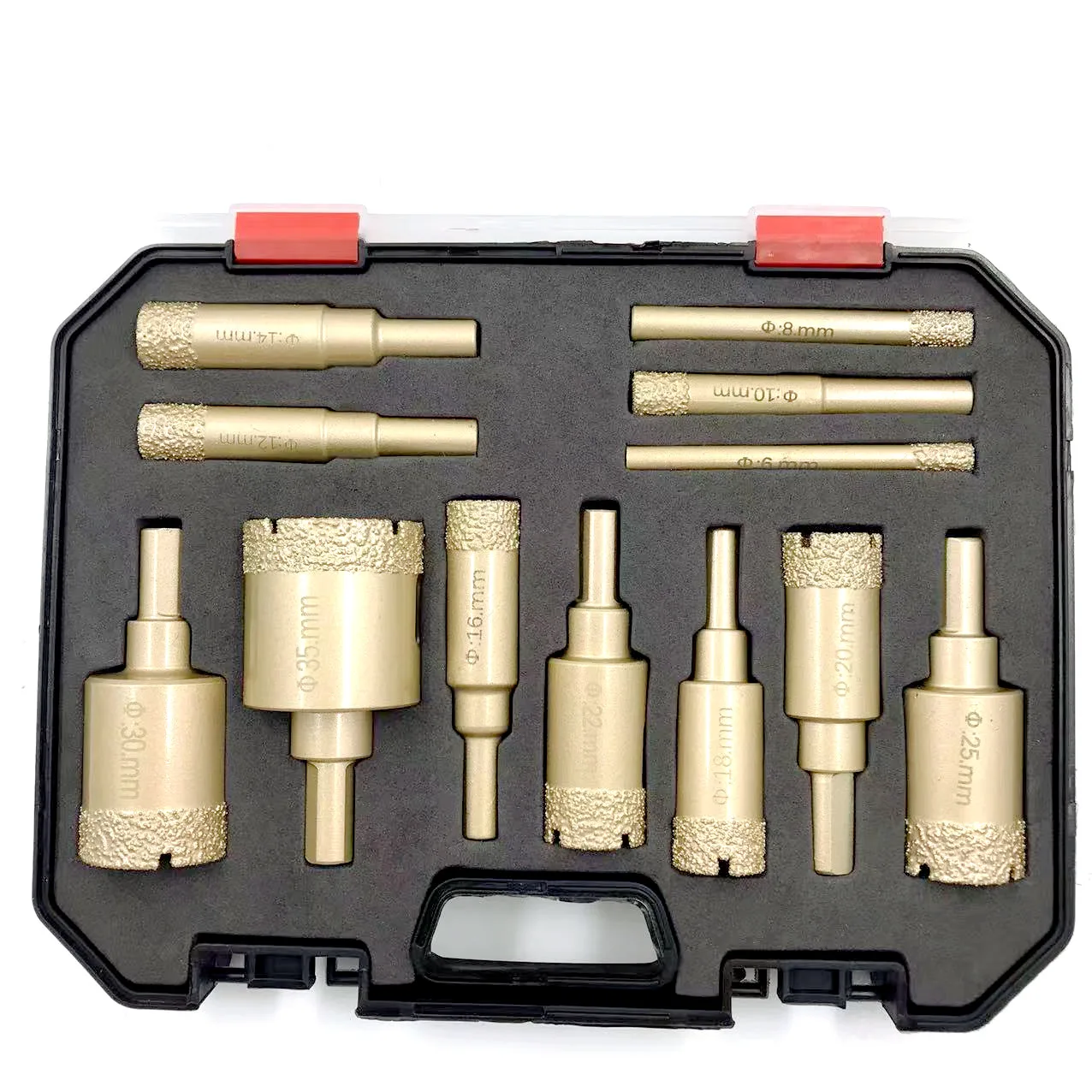 Diamond-Coated-Drill-Bits-Set-10-12Pcs-6-35mm-Hole-Saw-Drill-Kit-tools ...