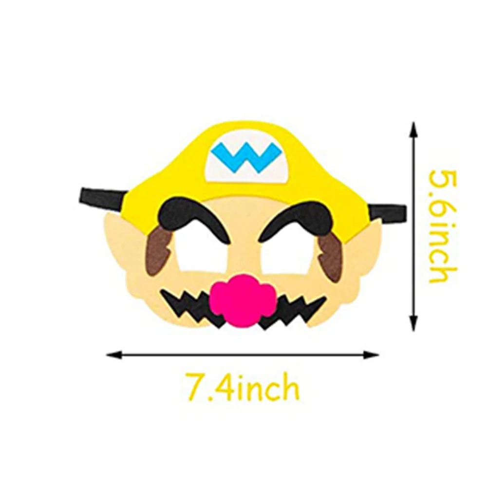 Super Mario Face Template