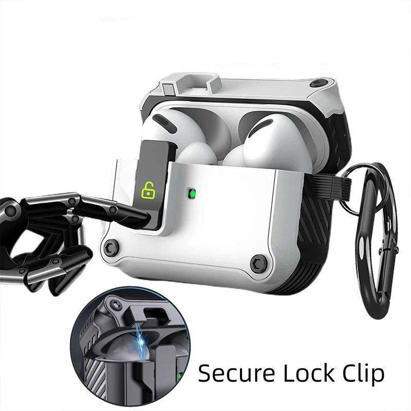Security Lock Cover for AirPods Pro 2 3 1 Case for AirPods Pro2 Pro 2nd ...