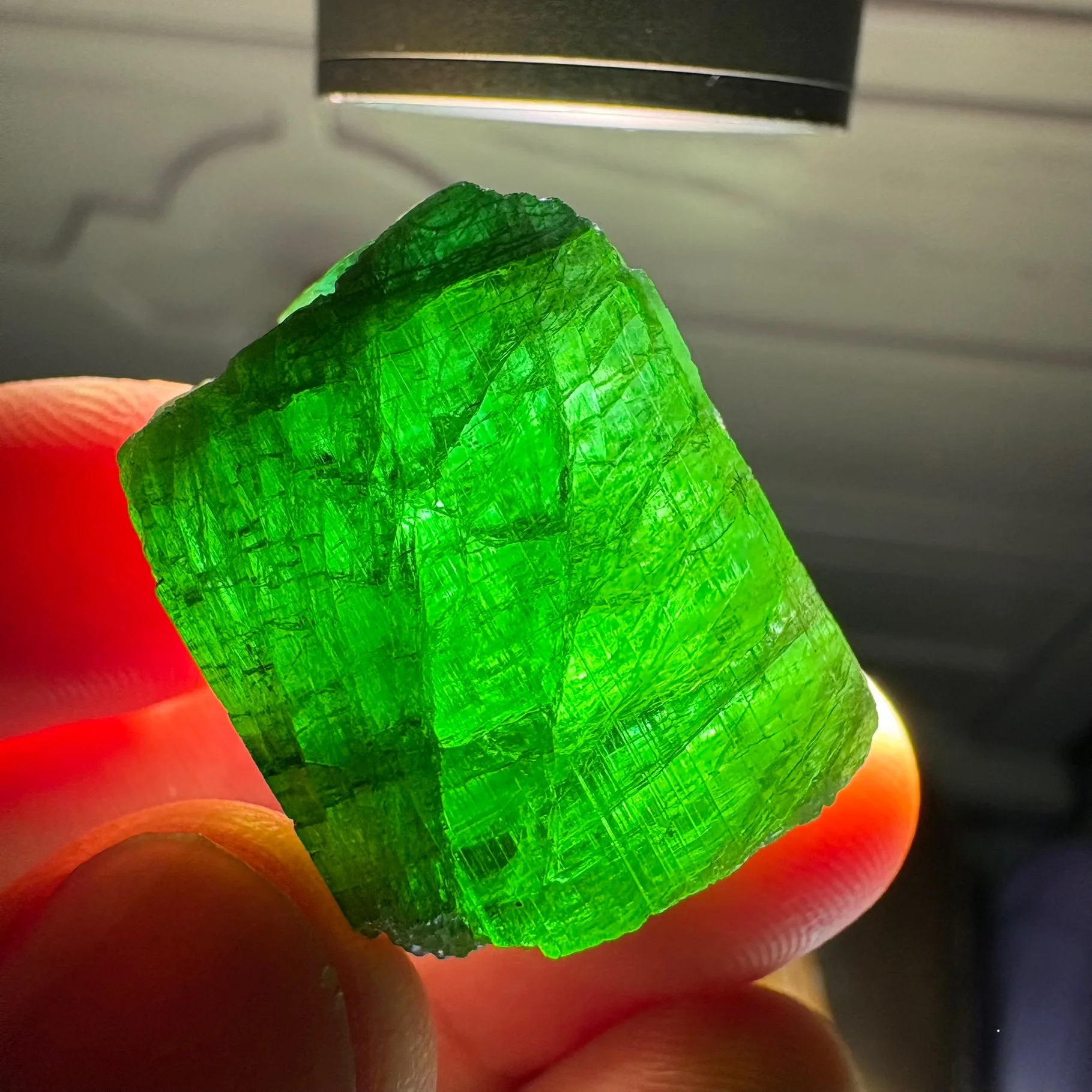 Natural columnar tourmaline gemstone specimen, coarse crystal, quartz ...
