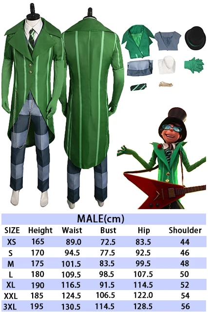 Disfraz de Cosplay de la película Dr. Seuss' Cos The Lorax Villain ...