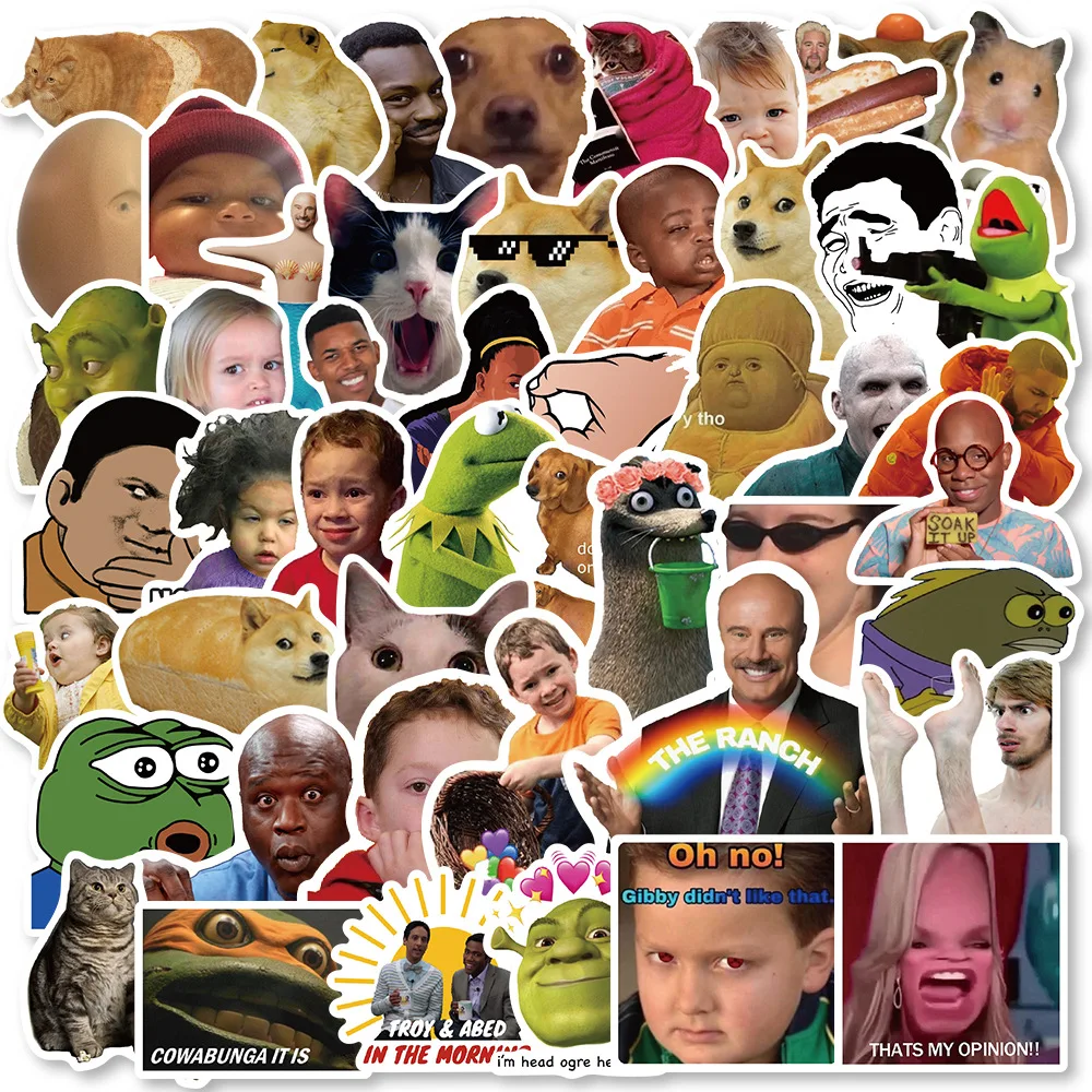 10-30-50Pcs-Funny-Movie-Meme-Waterproof-Graffiti-Sticker-Aesthetic ...