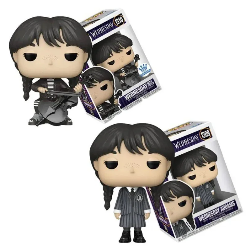 Wednesdays-Figure-Toy-Cute-Addams-Handmade-Vinyl-PVC-Doll-Desk-Ornament ...