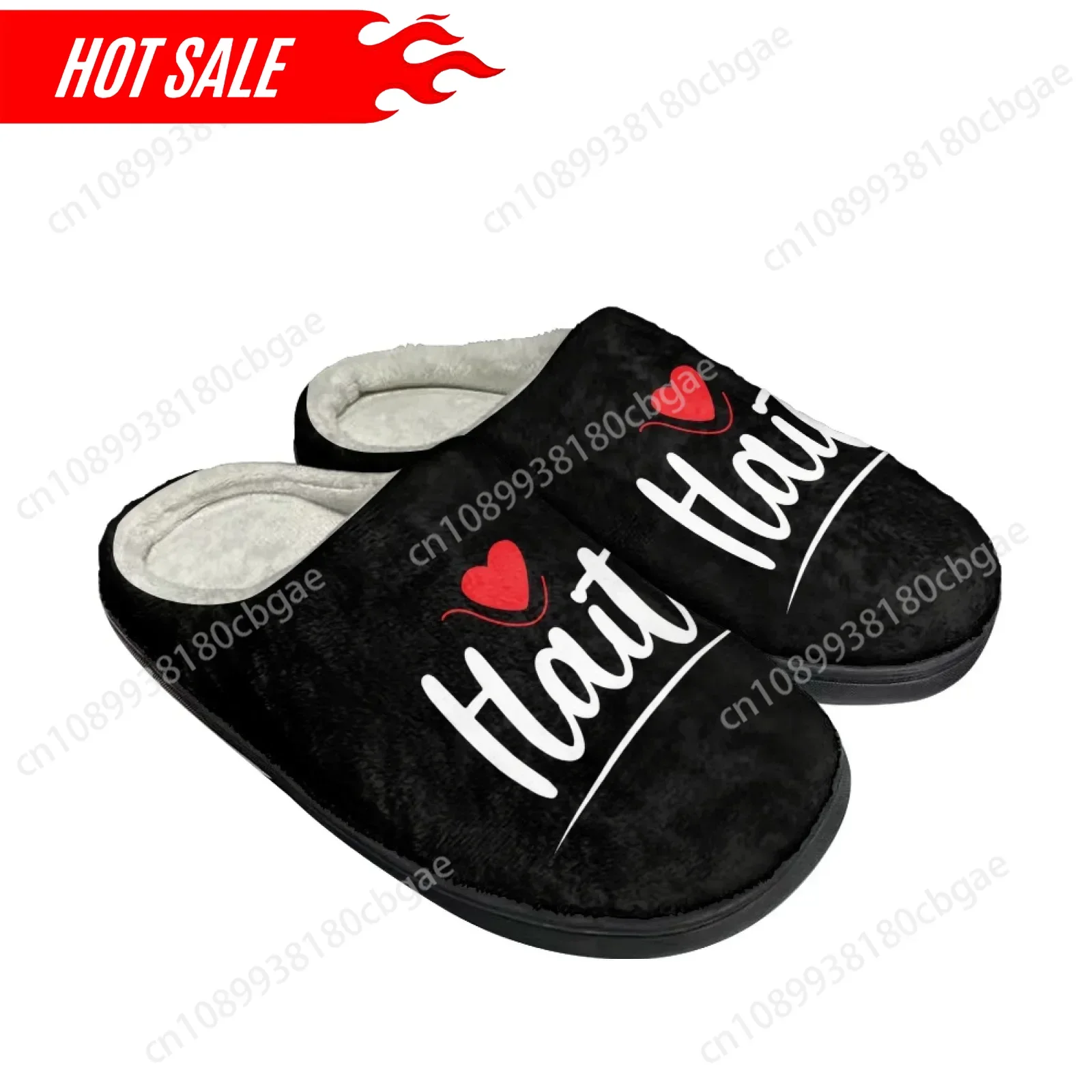 Cute Halti Flag Print Half Shoes For Women Men Mules Indoor Slippers ...
