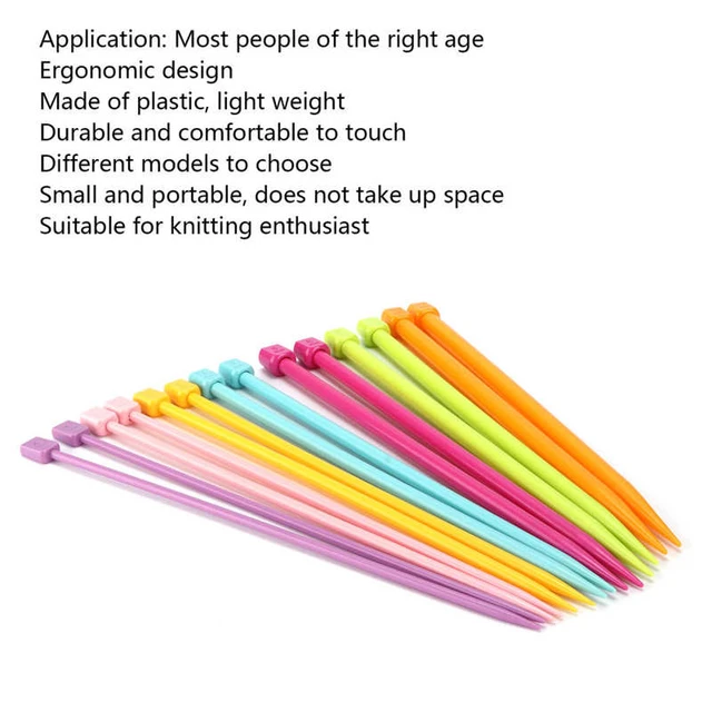 Plastic Knitting Needles