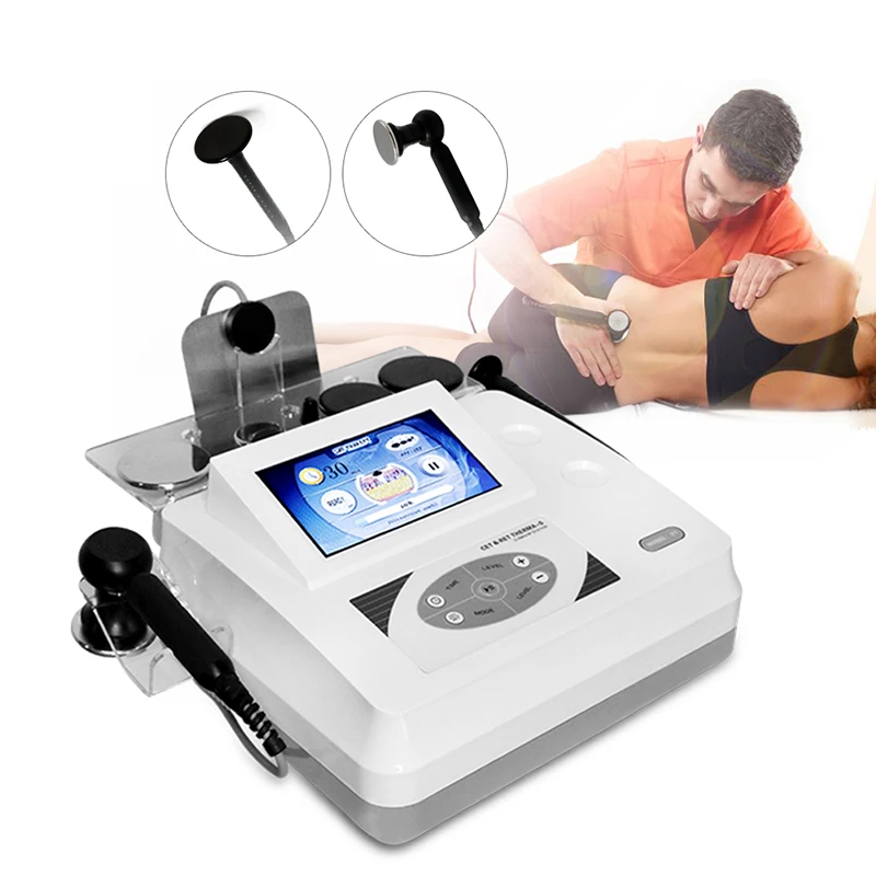 Tecar Therapy Physiotherapy Diathermy Slimming Machine Monopolar RF RET ...