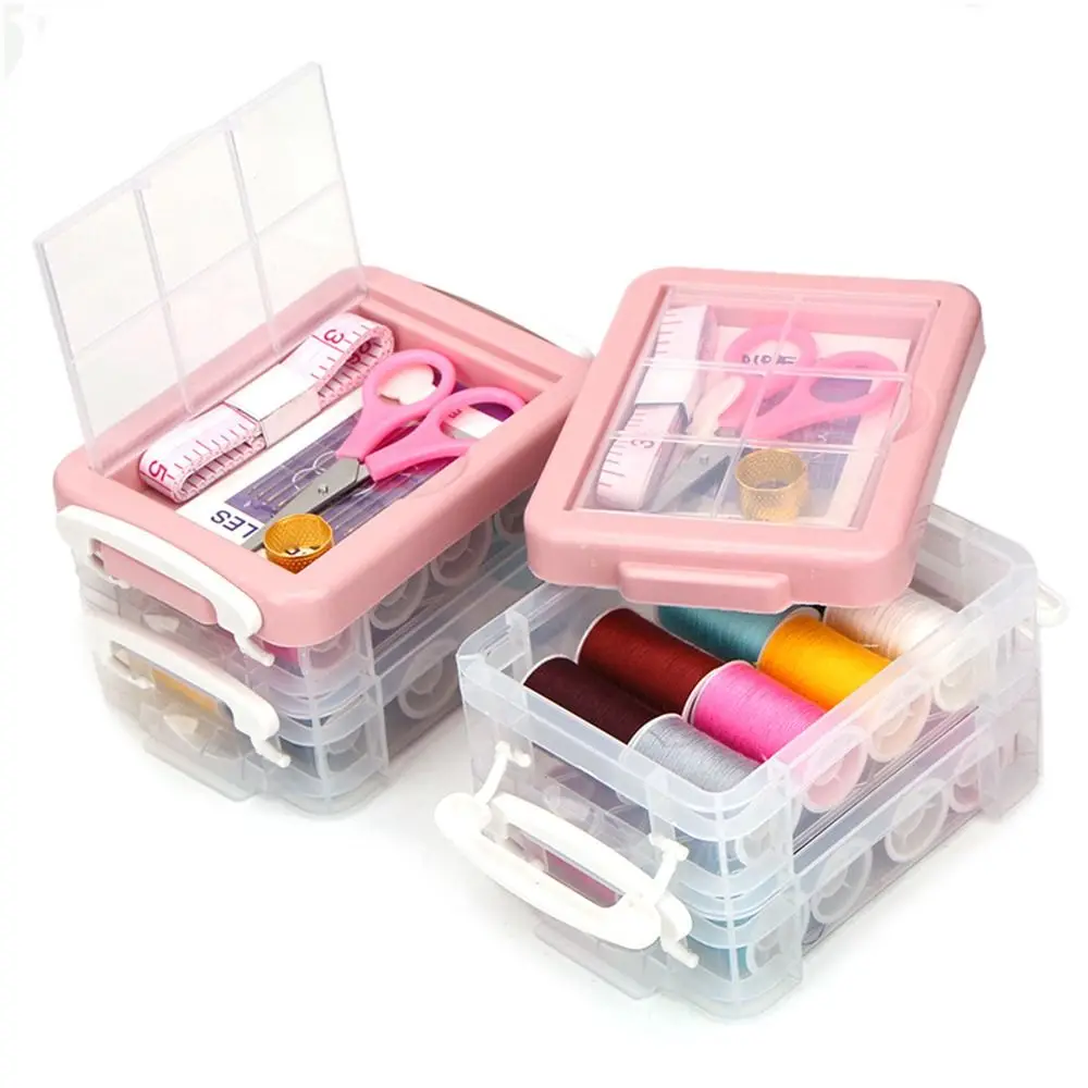 30Pcs-box-Multifunction-Sewing-Kit-Portable-Sewing-Thread-Storage-Box ...