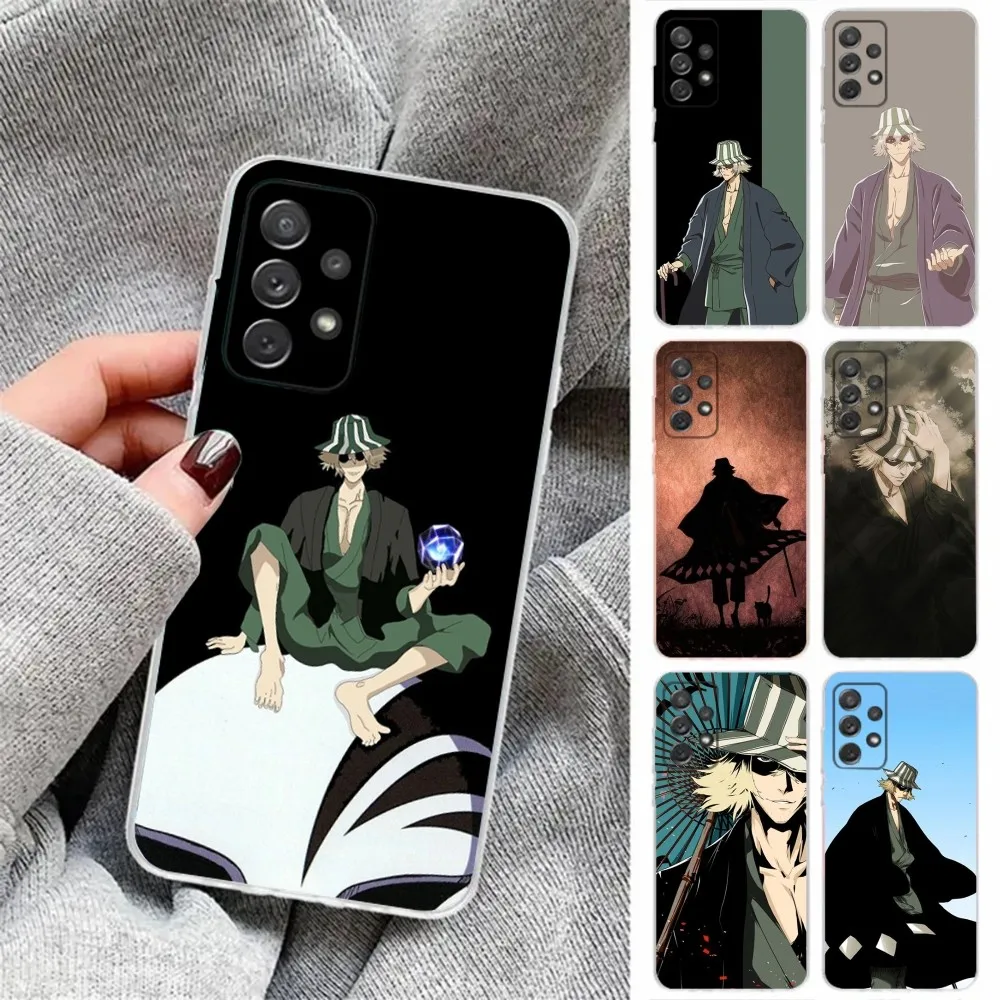 Kisuke Urahara Bleach Anime Phone Case For Samsung Galaxy,A31,A33,A52 ...