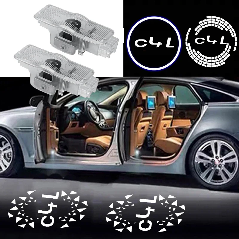 for-Citroen-C4L-2013-2014-2015-2016-Logo-Auto-Door-Welcome-Shadow ...