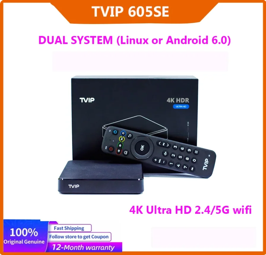 TVIP605SE-8G-S905W-Quad-Core-s-box-V605-TVIP-HD-2024G-5G-Wi-Fi-funciona ...