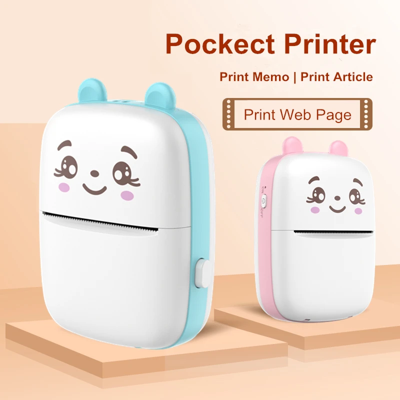 Mini-Thermal-Printer-Portable-Printer-Photo-Lable-Printing-Pocket ...