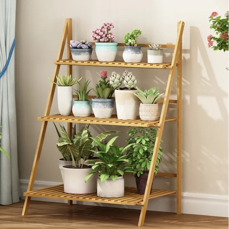 Flower-Stand-Floor-standing-Plant-Stand-Multi-layer-Folding-Strong-Load ...