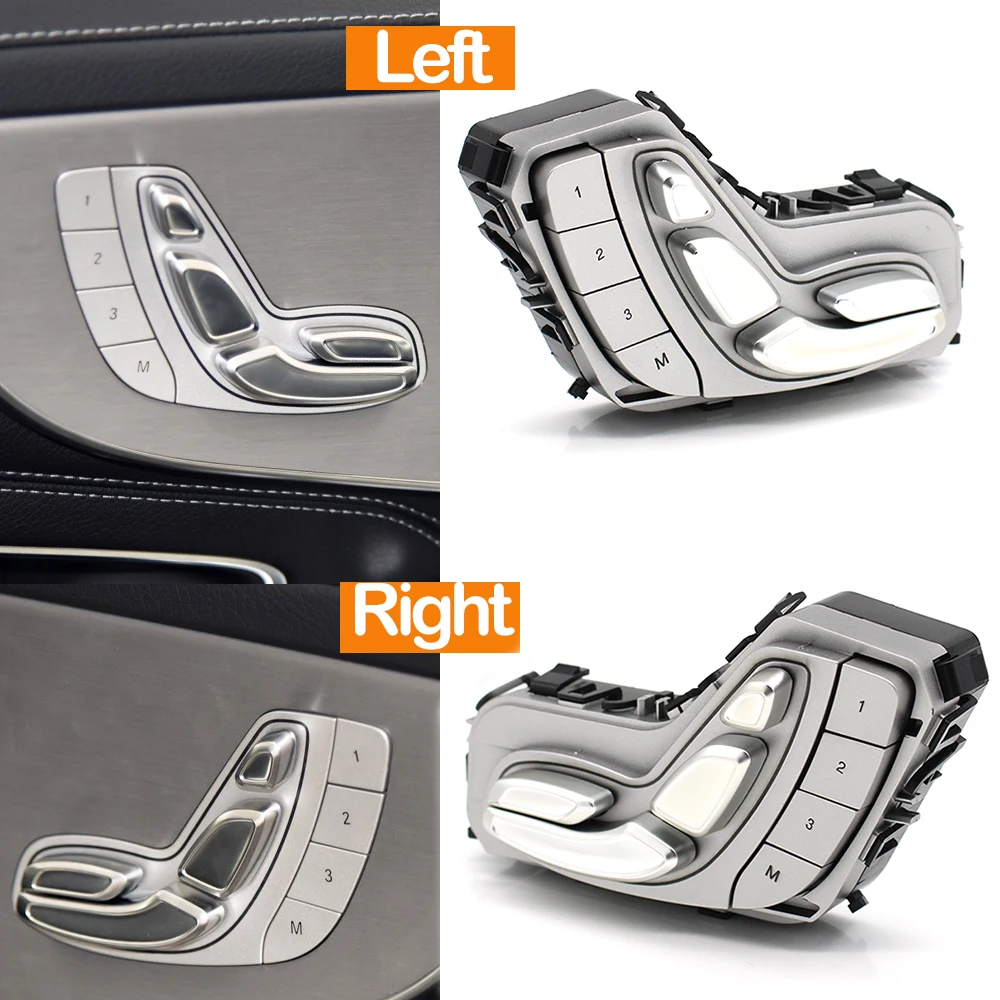 Car-Electronic-Front-Seat-Adjustment-Switch-Button-Assembly-For-Benz-C ...