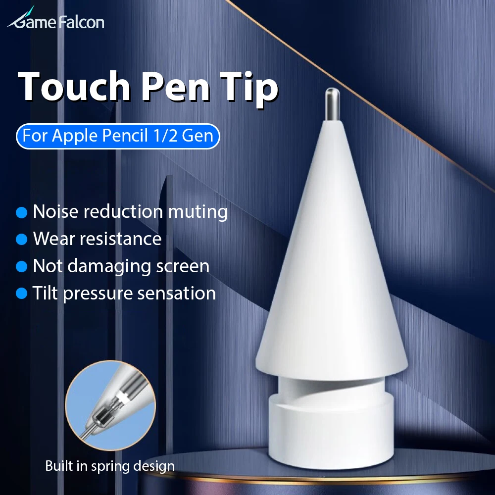 Dual-Layer-Tip-iPad-Pen-Replacement-Tip-Accessory-for-Apple-Pencil-1st ...
