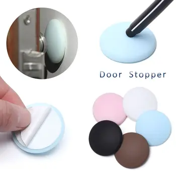Silicone Doorknob Anti-slip Sticker Bumper Door Handle Stopper Wall ...