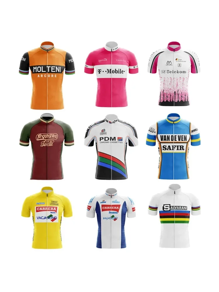 Team-Retro-Cycling-Jersey-Men-Triathlon-Breathable-Pdm-Bicycle-Mtb ...