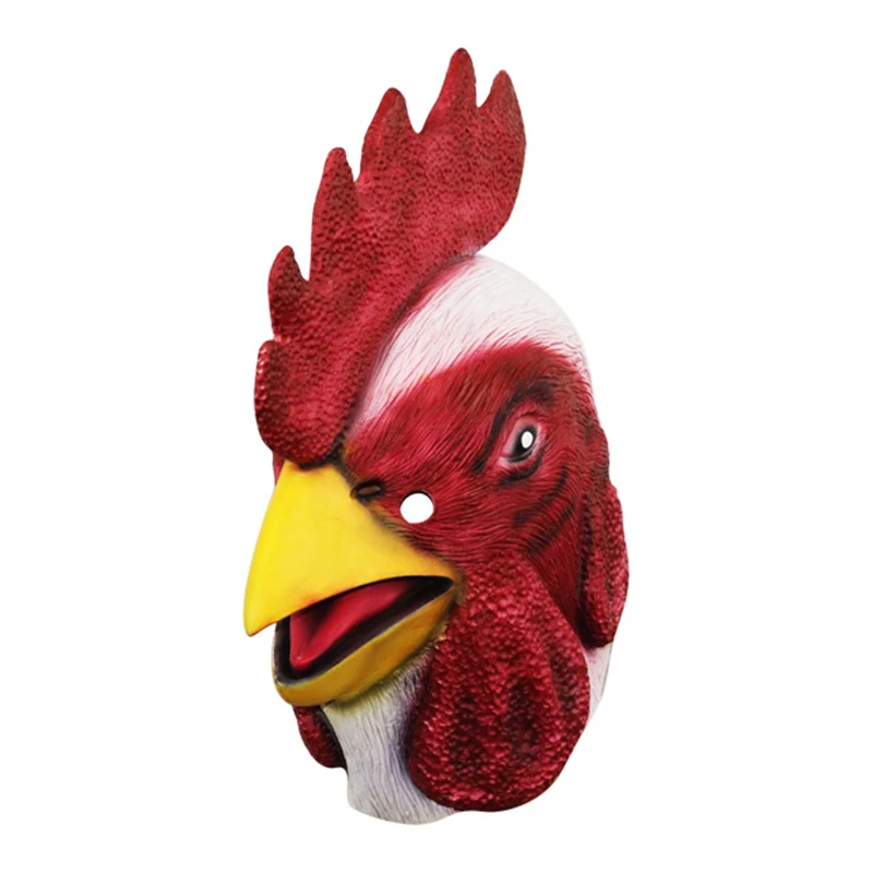 Rubber Chicken Mask Prank