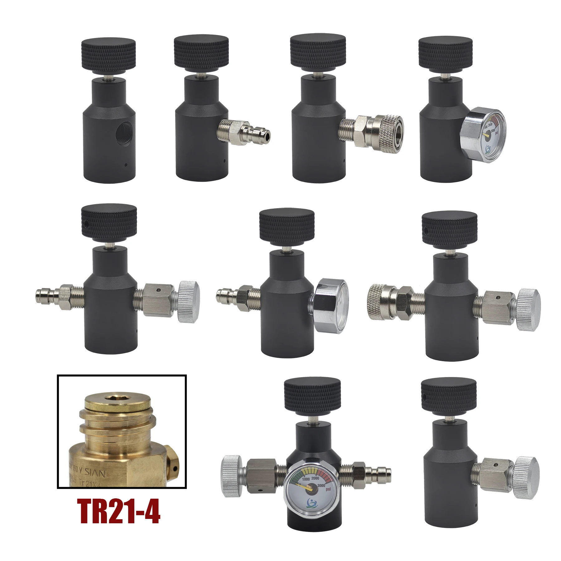 HPA-Universal-Fill-Adapter-Aluminum-Alloy-Accessories-High-Pressure-CO2 ...