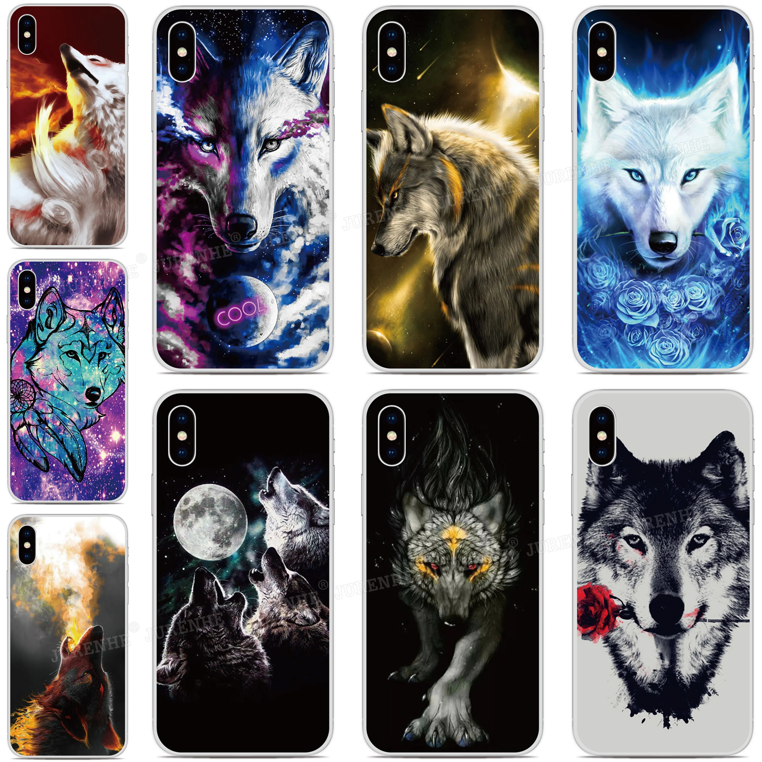Animal-Wolf-Phone-Case-For-Motorola-Moto-G84-G54-G14-G52-G23-G73-G13 ...