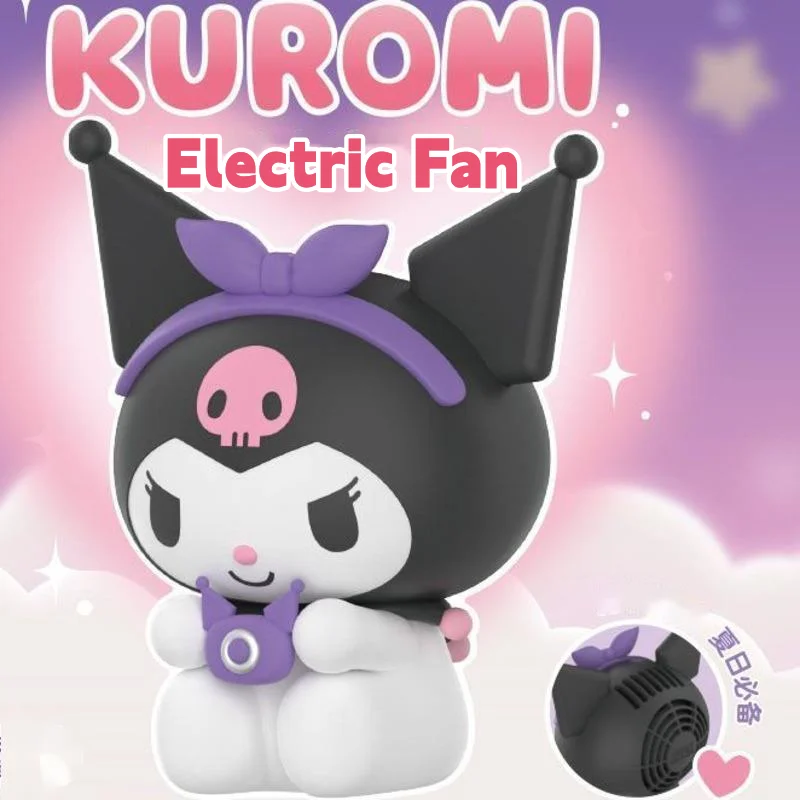 Sanrio-Blind-Box-Electric-Fan-Kawaii-Cartoon-Anime-Kuromi-Fan-Ornaments ...