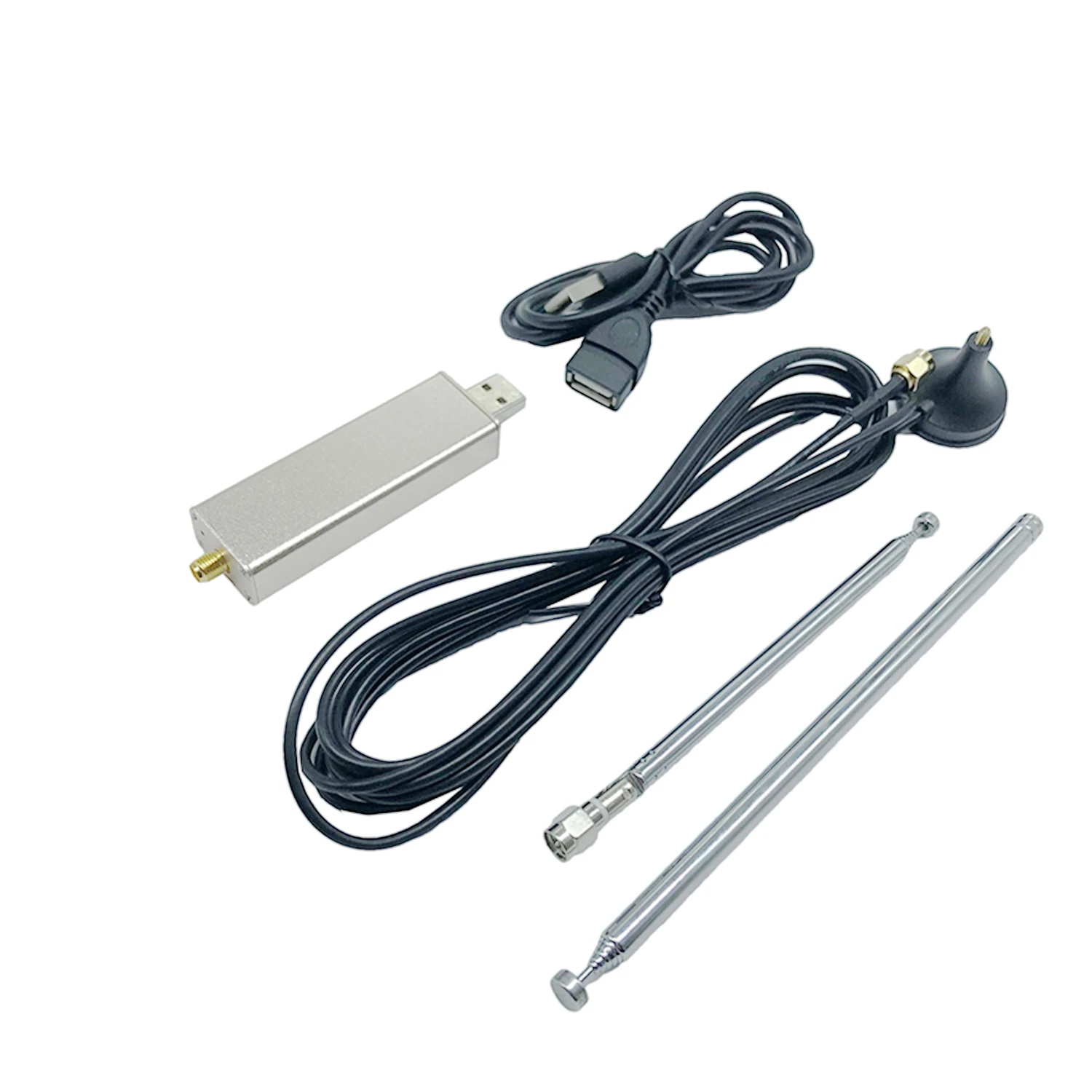 Rtl- Sdr Receiver Rtl2832u+r820t2 Chip 1ppm Tcxo Ads-b 0.1mhz-1.7ghz ...