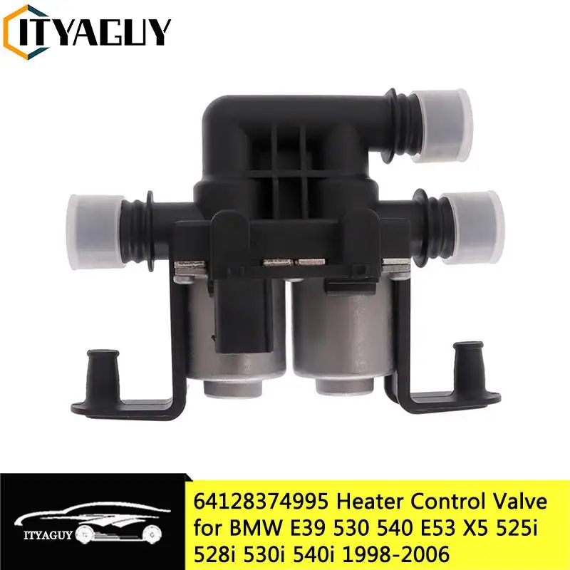 64128374995 Heater Control Valve Dual Solenoid fits for BMW E39 530 540 ...