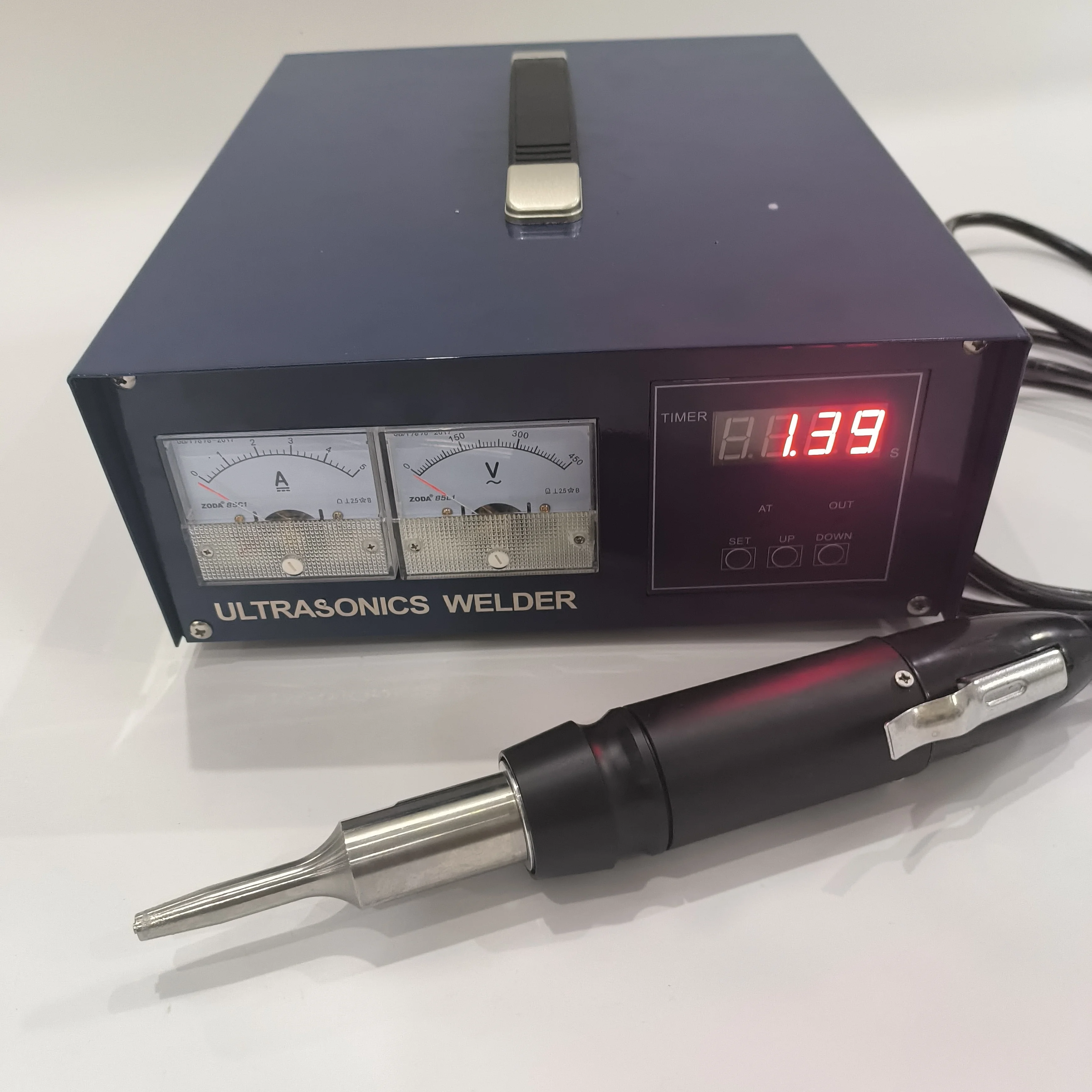 500W Ultrasonic Plastic Spot Welder PP,ABS,AS,PS,nylon Welding Machine ...